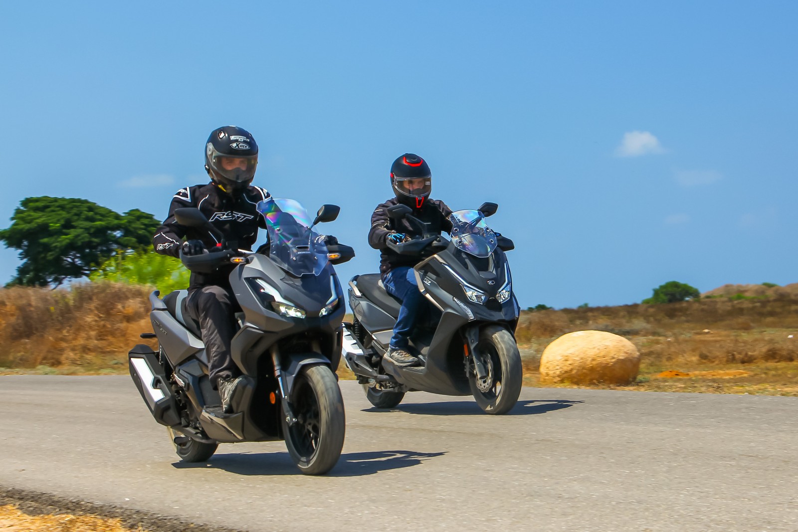הונדה ADV 350 מול קימקו DT360X במבחן השוואתי | TheDoo